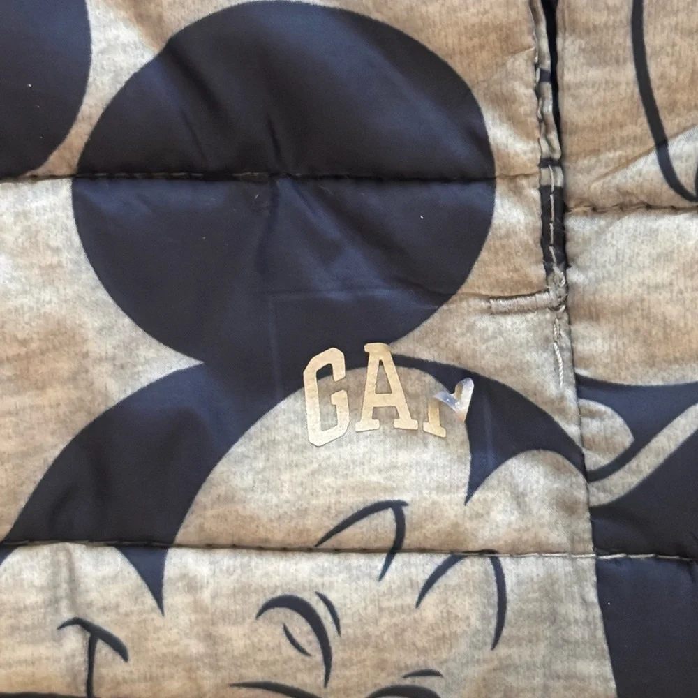 GAP | Jackets & Coats | Baby Gap Disney Mickey Mouse Puffer Jacket Gray ...